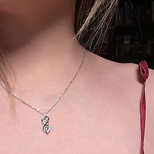 Sister Gifts from Sister,Soul Sister Gifts, Best Friend Jewelry,Sterling Silver Infinity Necklace Best Friend Birthday Gifts