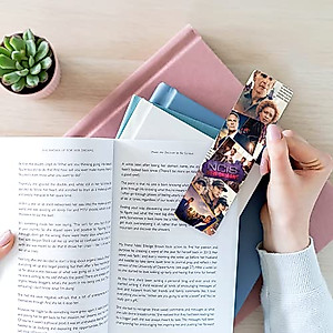 Bookmarks Metal Ruler NCIS Bookography New Measure Orleans Tassels Collage Bookworm for Gift Reading Bookmark Markers Book Christmas Ornament Bibliophile