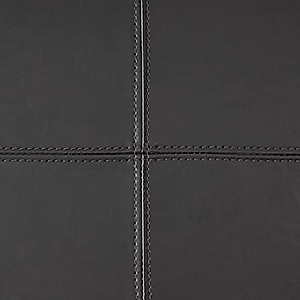 Christopher Knight Home Living Berkeley Brown Leather Square Storage Ottoman, Espresso