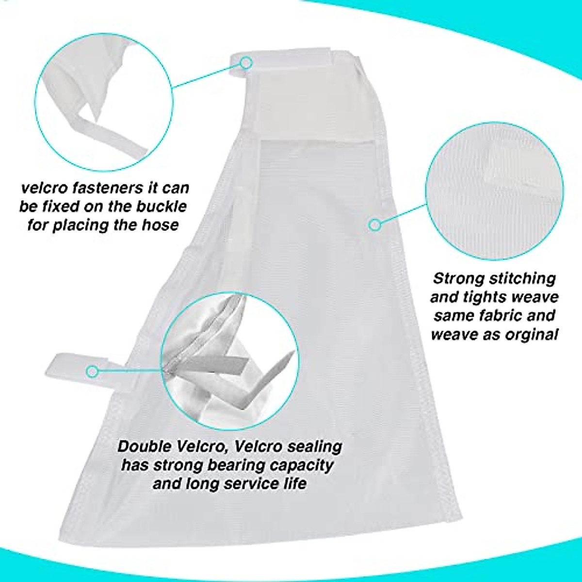 All Purpose Bag for Polaris 180 Pool Cleaner, All Purpose Bag A16, A-16-2 Pack