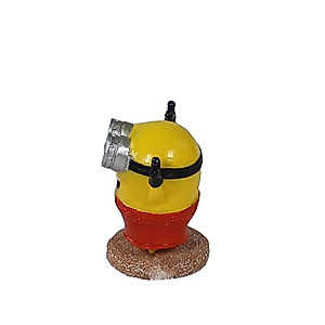 Penn-Plax 54510383: Minions Beach Buddies Aquarium Ornament, Bob, Mini