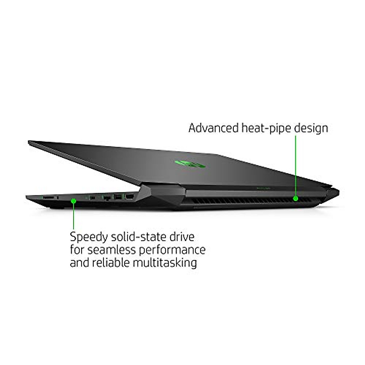 HP Pavilion Gaming 16 Laptop PC, NVIDIA GeForce GTX 1650, Intel Core i5-10300H, 8GB DDR4 RAM, 512GB PCIe NVMe SSD, 16.1" Full HD, Windows 10 Home, Backlit Keyboard (16-a0010nr, Shadow Black)