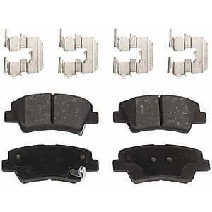 NEWBAILUN Brake Rotor Brake Pad Kit Fits Rear Solid 2-Wheel (Cast Iron),Repair your car and revitalize it