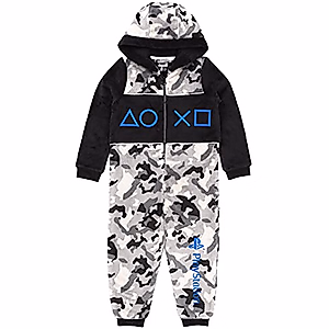 PlayStation Onesie Boys All In One Camo Game Kids 9-10 Years