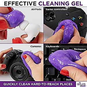 Computer & Screen Cleaning Kit - Great for Laptops & Tablets - 6-Piece Cleaning Kit for All Electronic Devices, Keyboards & Screens from Altura