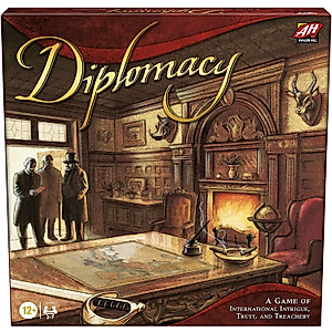 Hasbro Gaming Avalon Hill Diplomacy Cooperative Board Game, European Political Themed Strategy Game, Ages 12 and Up, 2-7 Players