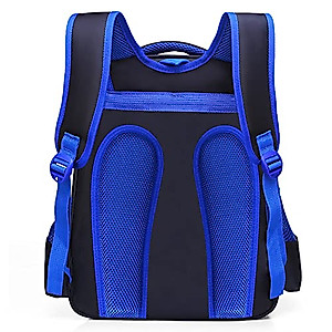 EFBJIXY Kids Backpack cool Bookbags Boys Schoolbag blue