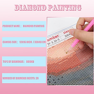 DIY 5D Diamond Painting Kits for Adults Jesus Cross Sunshine Angel Wings Clouds Holy Light for Christmas for Wall Decor 12x16 Inch