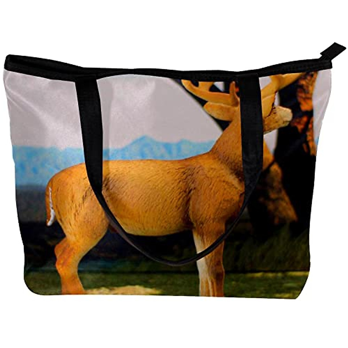 Tote Bag Women Satchel Bag Handbag Stylish Tote Handbag for Women Hobo Bag Fashion Crossbody Bag, Animal Painting Elk Art