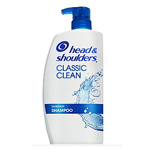 Head and Shoulders Classic Clean Daily-Use Anti-Dandruff Paraben Free Shampoo, 32.1 fl oz