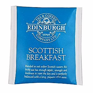 Edinburgh Tea & Coffee Company, Scottish Breakfast Tea, 25 Count Envelope/Tag Teabags