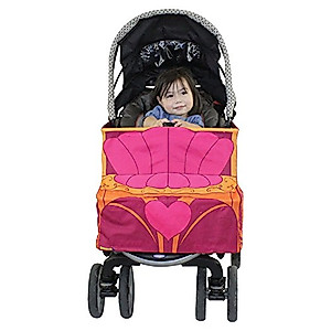 Princess Carriage Costume Turns Stroller Into A Baby, Toddler Ride On Car Toy