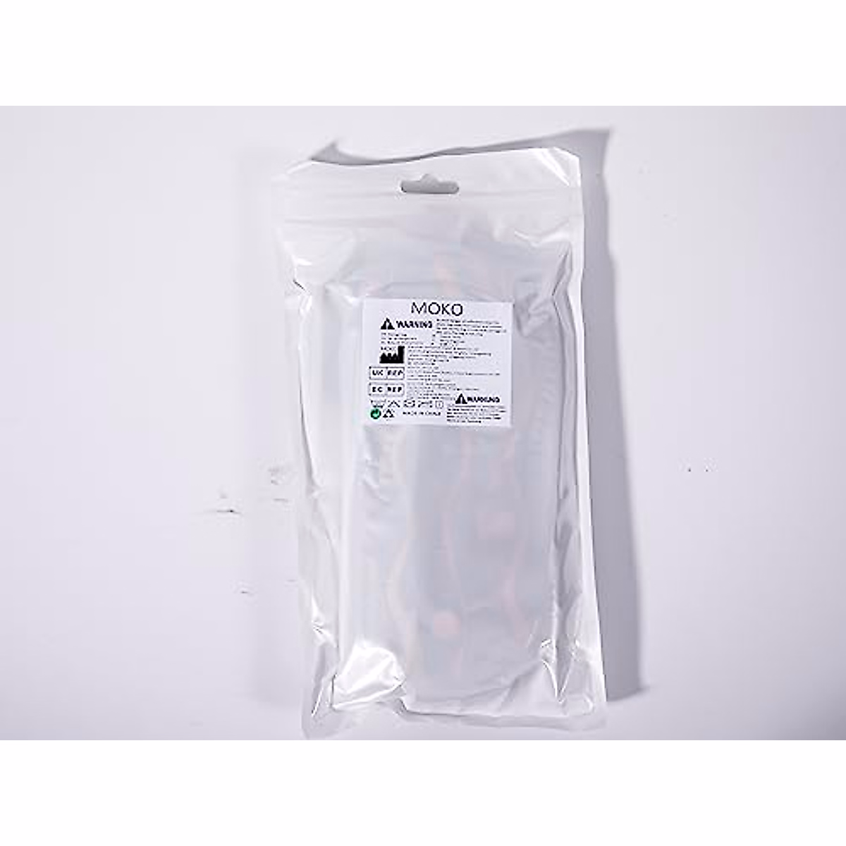 MoKo Sunglasses Soft Case Ultra Light Neoprene Zipper Eyeglass Case with Clip, Zigzag Stripe