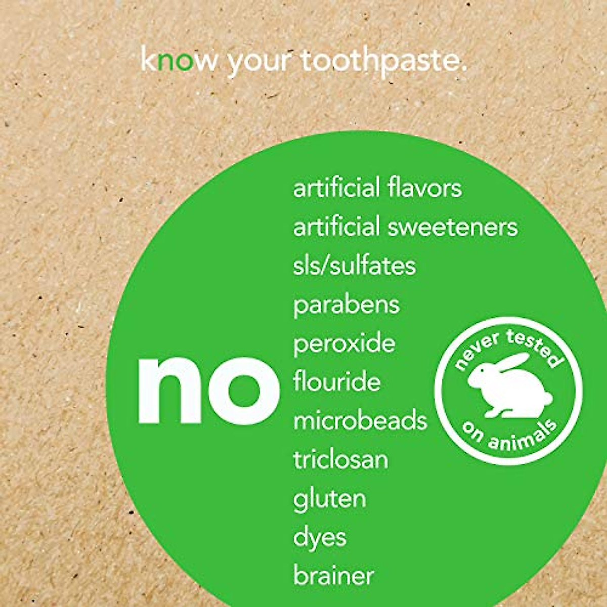 Hello Vegan Fluoride Free Toothpaste, Super Fresh Spearmint, Naturally Whitening Toothpaste, Hemp Seed Oil + Coconut Oil, Helps Remove Plaque, No SLS/Sulfates, 4 Ounce