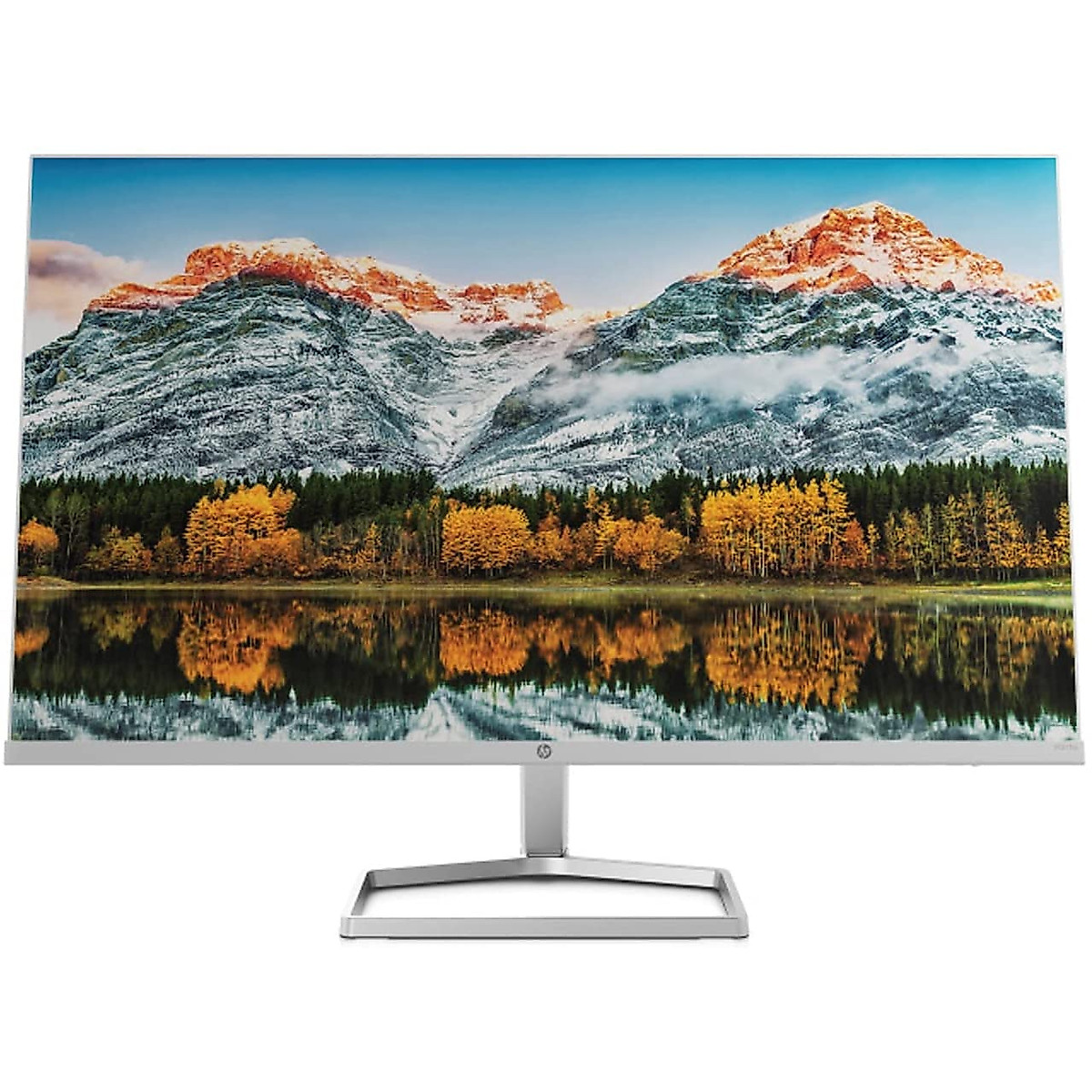 HP New 2025 M27fw FHD Monitor - 2H1A4AA#ABA - 27" IPS Display - Silver - AMD FreeSync Technology + HDMI Cable