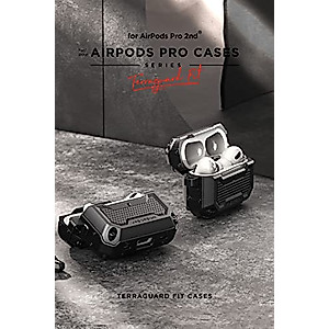 VRS Design Terra Guard Fit Airpods Pro Case for Apple Airpods Pro 2nd Generation (2022)