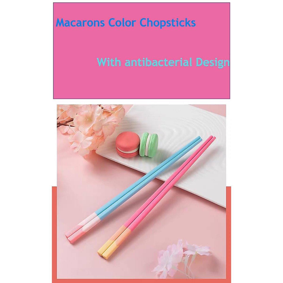 Fejapa 5 Pairs Reusable Chopstick Helpers Training Chop sticks Adult Senior Elderly Practice Chopsticks for Beginners Right Left Handed Chinese Learning Chopstick Dishwasher Safe Chop stick Trainer