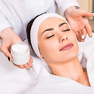 6 Ounce Plastic Jars with Aluminum Lid Leak Proof Clear Containers Jars for Store Liquid, Cosmetic, Cream, 6 Pcs