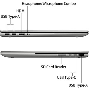 HP Envy 17.3 Inch FHD Touchscreen Business Laptop, 13th Gen Intel i7-13700H, 64GB RAM, 2TB SSD, Windows 11 Pro, Backlit Keyboard, 10 Number Key, Gray, PCM