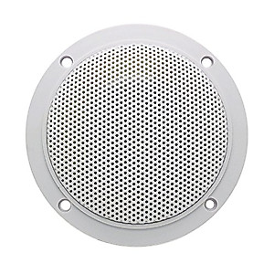 Herdio 4 Inches Waterproof Marine Bluetooth Ceiling Speakers for Bathroom Kitchen Home Outdoor Camper Golf Cart Boat with Flush Mount