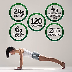 Garden of Life Sport Whey Protein Powder Vanilla, Premium Grass Fed Whey Protein Isolate Plus Probiotics for Immune System Health, 24g Protein, Non GMO, Gluten Free, Cold Processed - 20 Servings