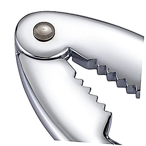 Crab Crackers 1pc Lobster Claw Crab Eating Tools Seafood Tool Set Crab Leg Nut Clips Walnut Clips Sheller Bottle Opener Chestnut Dried Fruit Pecans Silver Walnut Tool Lobster