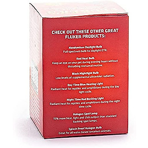 Fluker's Repta-Sun Incandescent Reptile Basking Bulb 100W - Includes Attached DBDPet Pro-Tip Guide