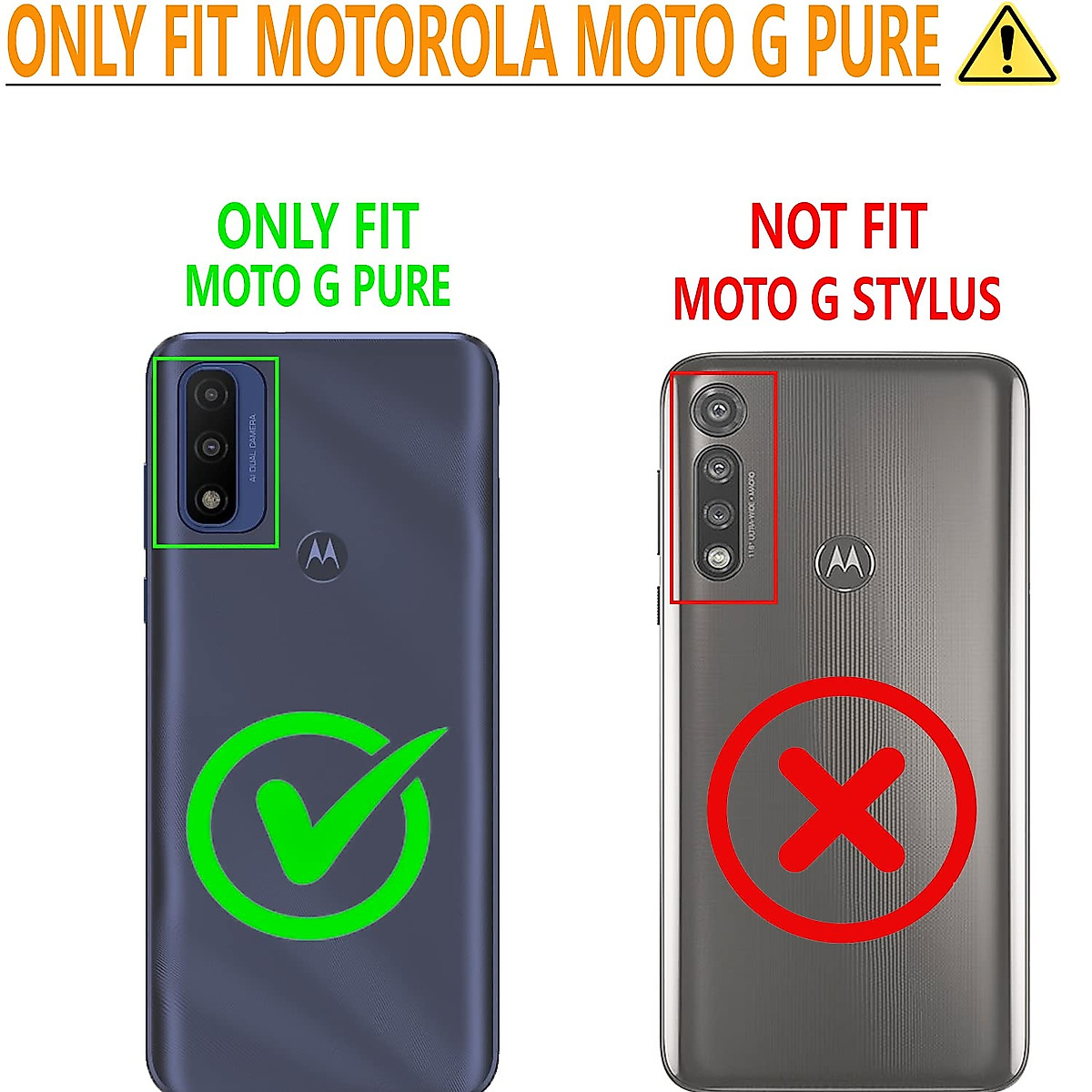 Moto G Pure Case, Motorola G Pure Case, [with Tempered Glass Screen Protector Include], Circlemalls Military Grade 12 ft Shockproof Cover Built in Kickstand and Belt Clip Holster -Dark