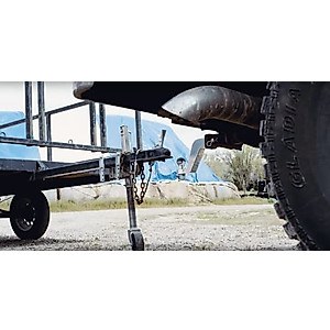 ANDERSEN HITCHES | Alumistinger | Aluminum Heavy Duty Hitch for Trucks | Trailer Hitch | 4" Drop, 2" Greaseless Ball | 6,000 lb. GTWR & 600 lb. Tongue Weight | 3506