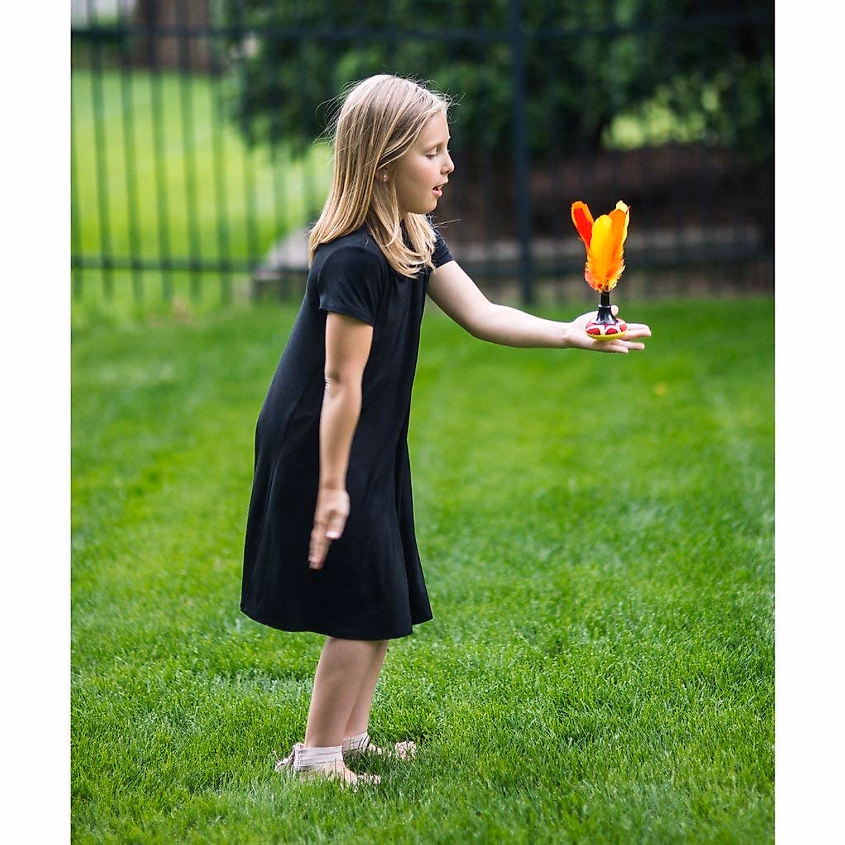 Discovery Toys GO-MO Feather Ball | Outdoor Activity Play Toy | Kid-Powered Learning | STEM Toy Early Childhood Development