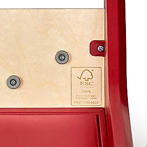 Radio Flyer Classic Push & Play, Toddler Walker with Activity Play, Ages 1-4, Red Walker Toy