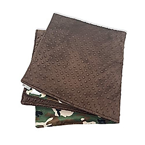 MEG ORIGINAL Camouflage Baby Blanket 1704 (Camo & Brown)