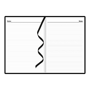 Letts of London Standard Daily Planner, 12 Months, January to December, 2024, Day-Per-Page, A4 Size, 11.75" x 8.25", Black (C10ZBK-24)