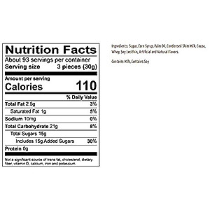 Tootsie Roll 280-Count Tub - Resealable Plastic Jar of Individually Wrapped Treat Size Tootsie Rolls - 98 Ounce, Chocolate