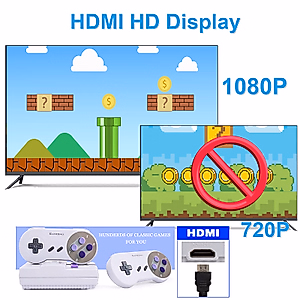 Handheld Game Console, Built-in 821 Games, HDMI HD Output, Children Gift/Birthday Gift/ Happy Child Memories, Childhood Classic Retro Game Console