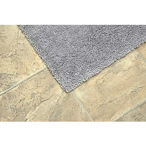 Garland Rug Carpet Bath Rug, 5-Feet by 8-Feet, Platinum Gray