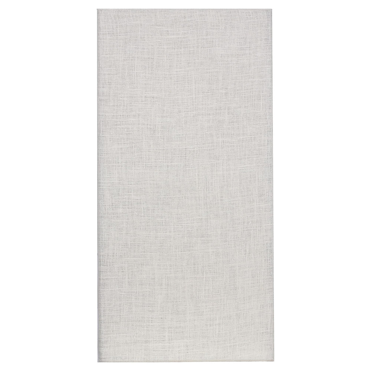 ATS Acoustics Sound Absorbing Noise Dampening Acoustic Panel Wall Treatment 24" x 48" x 2" Beveled Edge (Ivory)