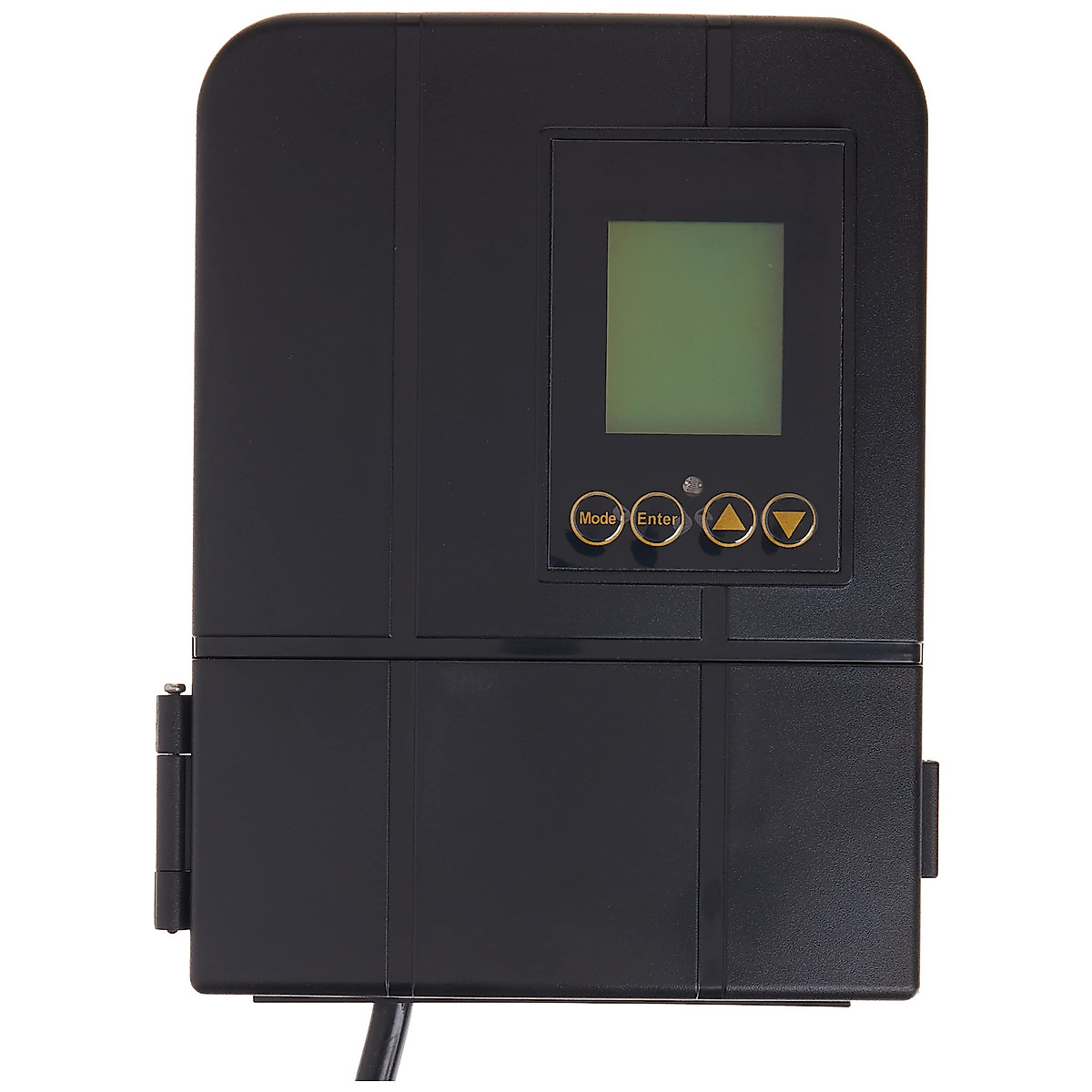 sterno home GL33120 12V 120W Low Voltage Landscape Lighting Transformer with Dusk-to-Dawn Timer, Grey