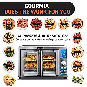 Gourmia GTF7520 Toast Oven Air Fryer