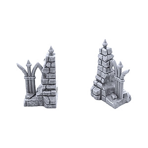 Cemetery Ruins Bundle by Terrain4Print, 3D Printed Tabletop RPG Scenery and Wargame Terrain for 28mm Miniatures