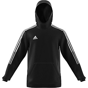 adidas mens Tiro 21 Sweat Hoodie Jacket, Black, Large US