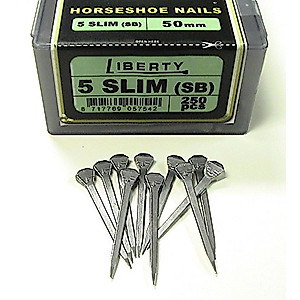 Liberty 5 Slim Horseshoe Nails 250 Count Box