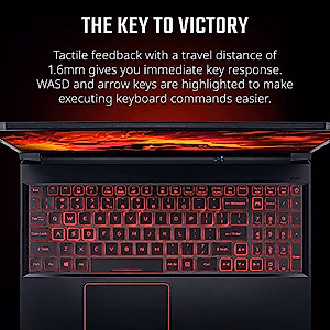 Acer Nitro 5 Gaming Laptop, Intel i5-10300H 4.5GHz, NVIDIA GeForce RTX 3050 4GB GDDR6, 15.6" FHD IPS 144Hz Display, Wi-Fi 6, Type-C, Backlit KB, Win 10, w/Accessories (16GB RAM | 512GB PCIe SSD)