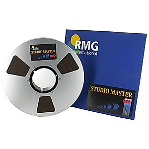 NEW RTM PYRAL BASF SM900 1" 2500' 762m 10.5" Prec. Reel NAB Hinged Box RMG/EMTEC Studio Mastering Tape R34820