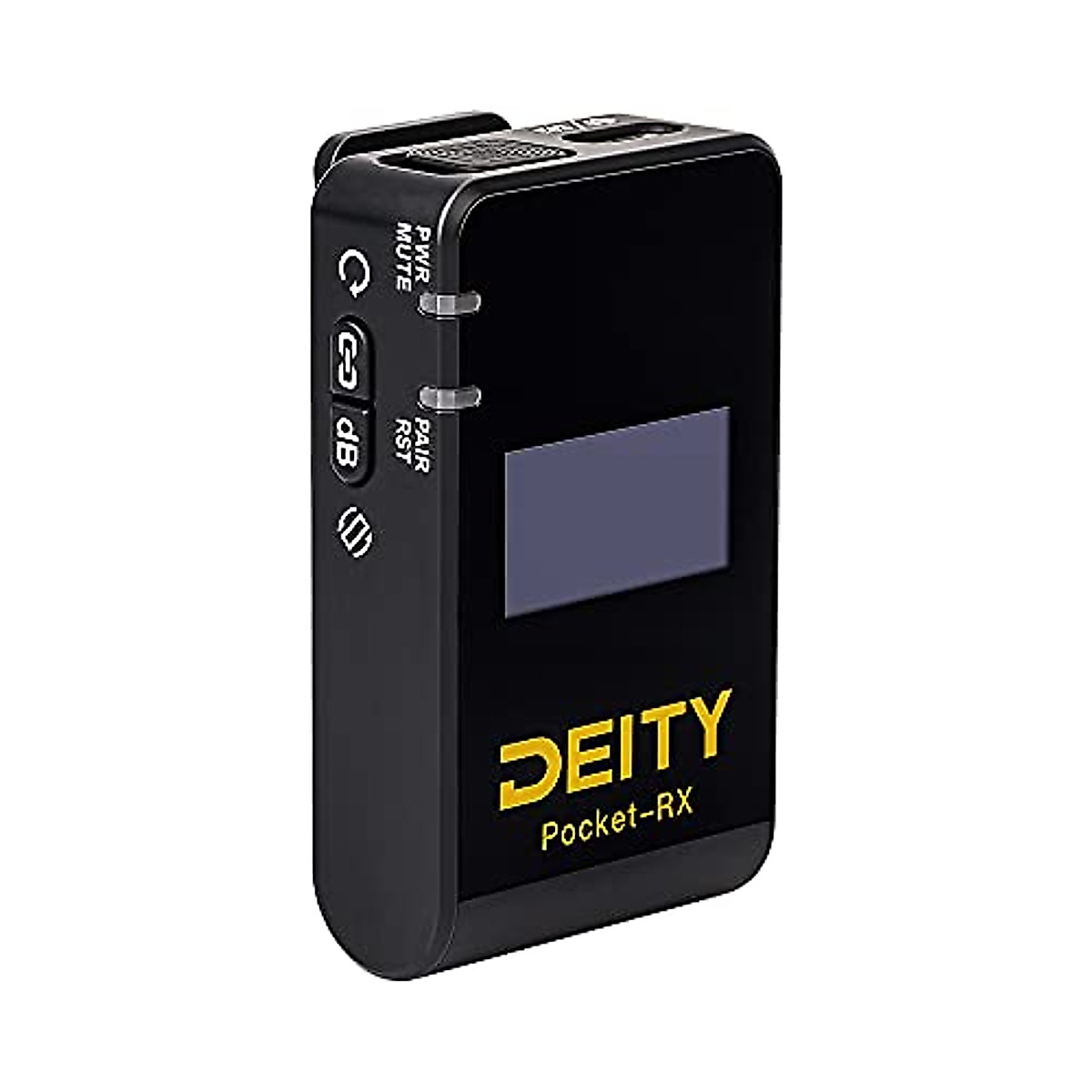 Deity Pocket Wireless 2.4G Microphone Receiver and 25mw Transmitter with One Button Pairing with Lav Microphone,USB Cable,TRRS Cable (Black)