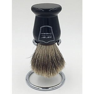 Super Safety Razors Chrome Shaving Brush Stand from, Prolong Shave Brush Life with this Stand by Drying with the Bristles Facing Down