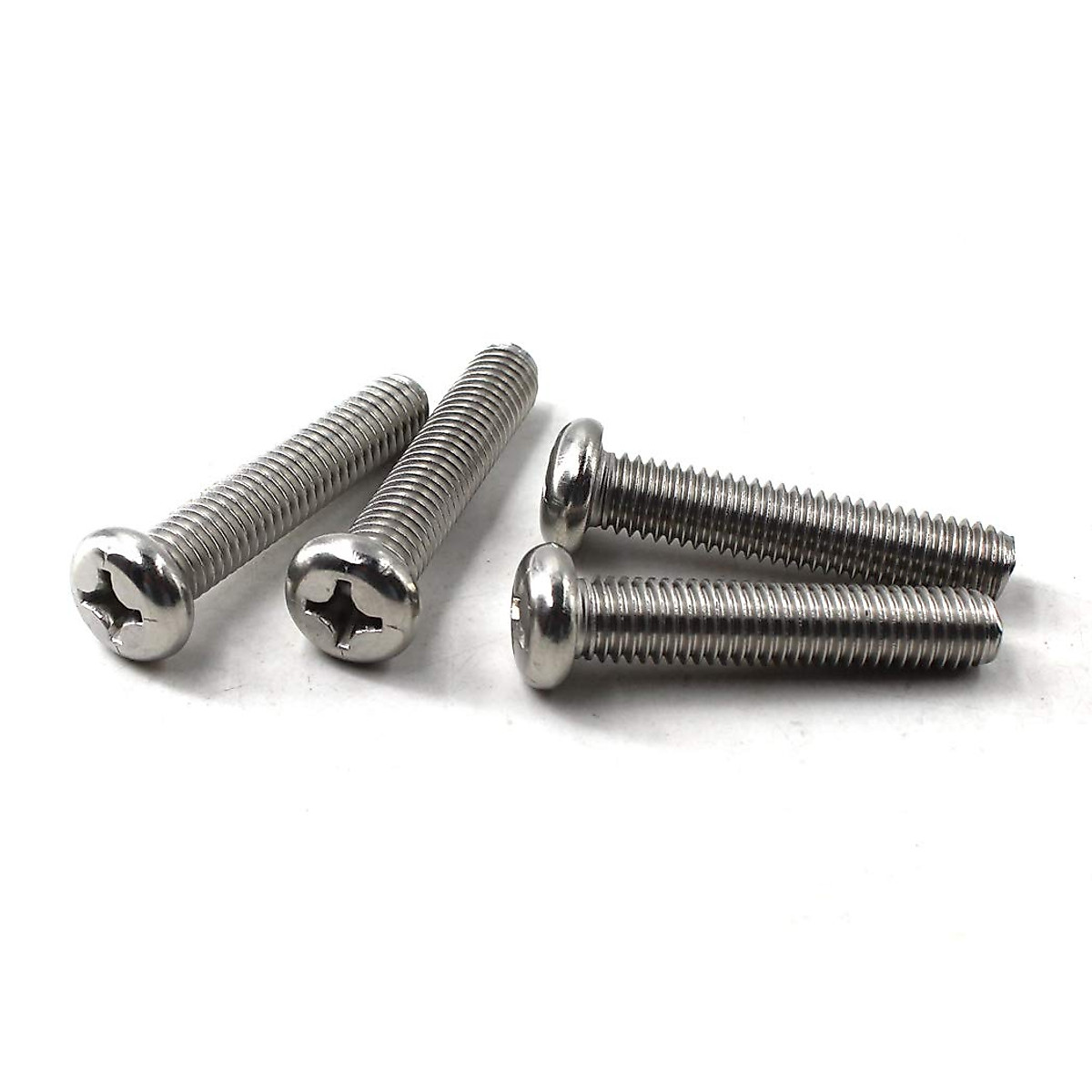 M8x30 Phillips Screws 304 Stainless Steel Metric Machine Screw Bolt (Pack of 20)