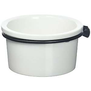 Prevue Pet Products BPV6401 Ceramic Marble Crock Dish Birds Cups, 14-Ounce, Assorted colors