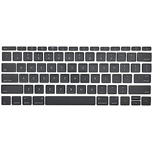 Padarsey Replacement Individual Key Cap Set US Keyboard Replacement Keycaps Keys QWERTY for MacBook Pro Retina 13"/15" A1706 A1707 2016 2017
