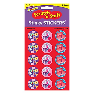 TREND enterprises, Inc. Valentine's Day/Cherry Stinky Stickers, 60 ct.